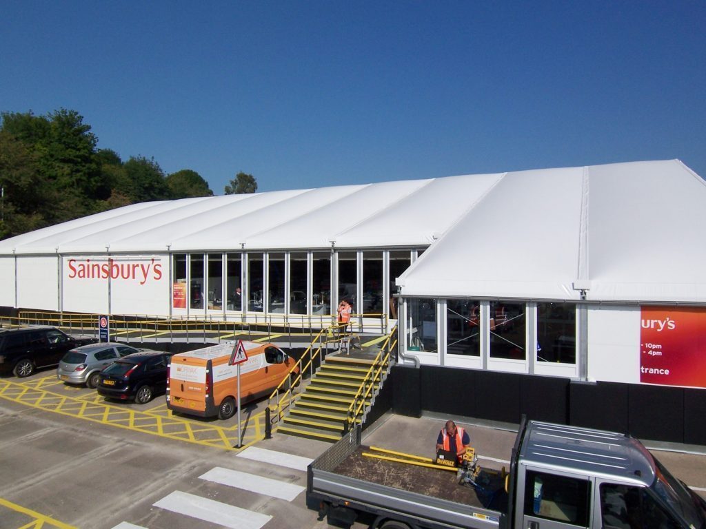 Prefabricated Supermarket Buildings - HTS TENTIQ